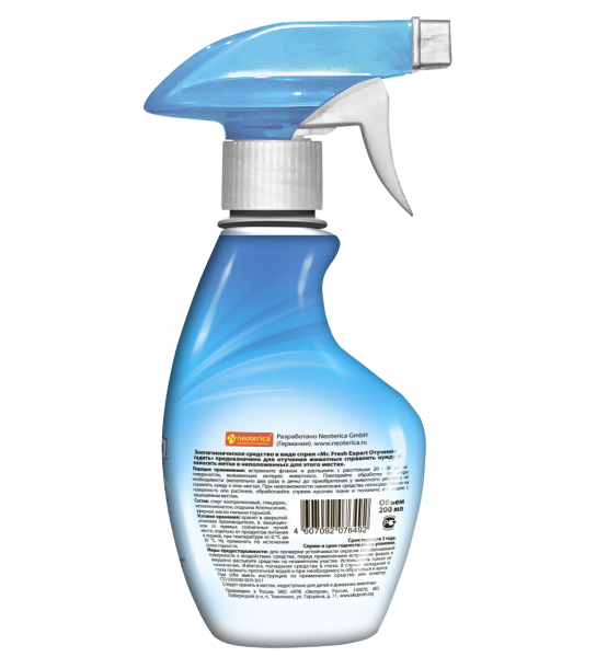 Отучение гадить для собак Mr.Fresh Expert, 200 мл товары для животных ...